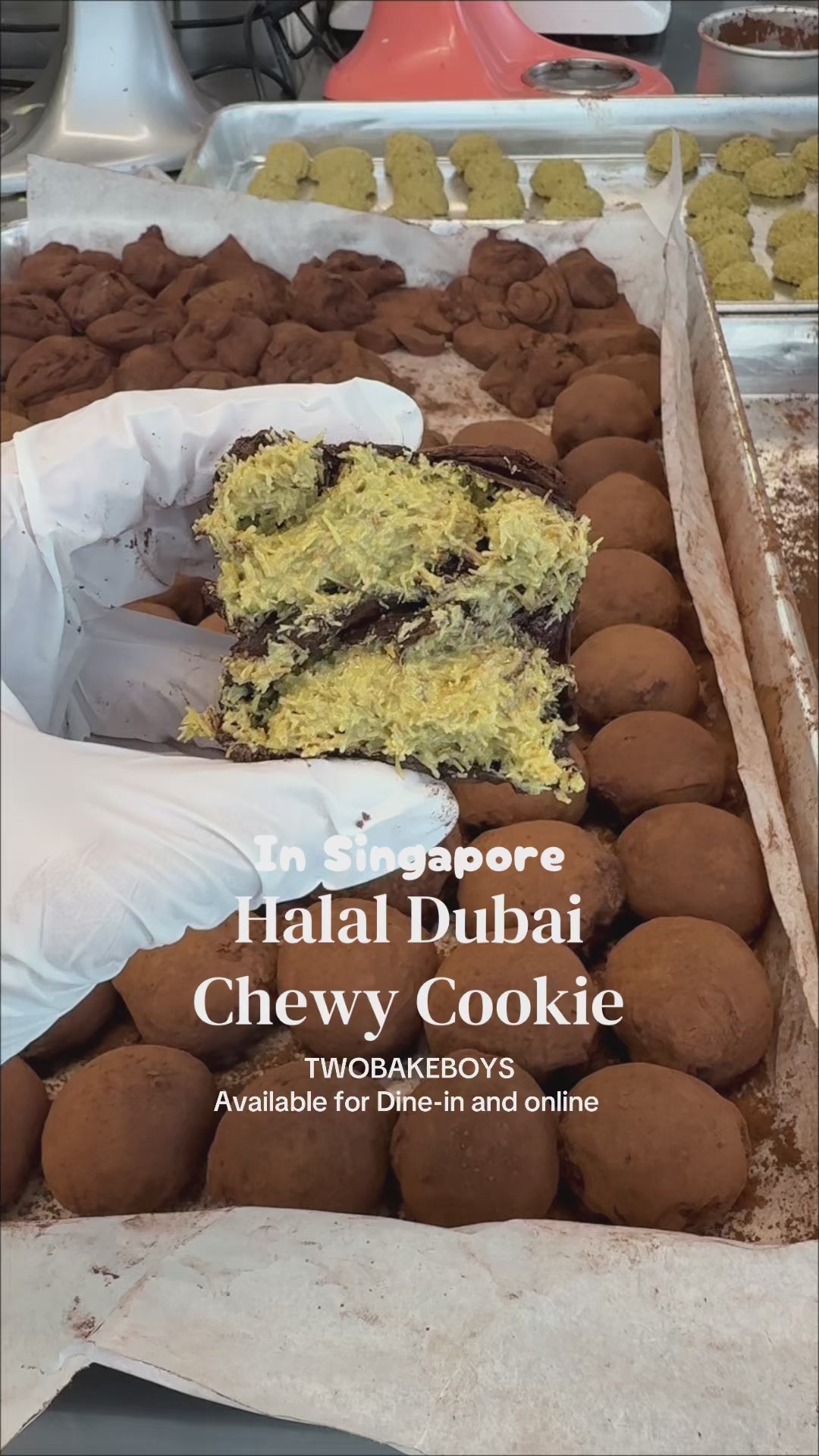 Dubai Chewy Cookie (Box of 2) | Two Bake Boys